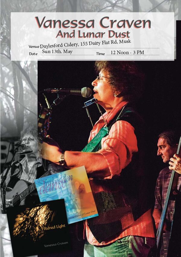 Vanessa Craven's Past Gigs 2010-2019 - Acoustic Sessions